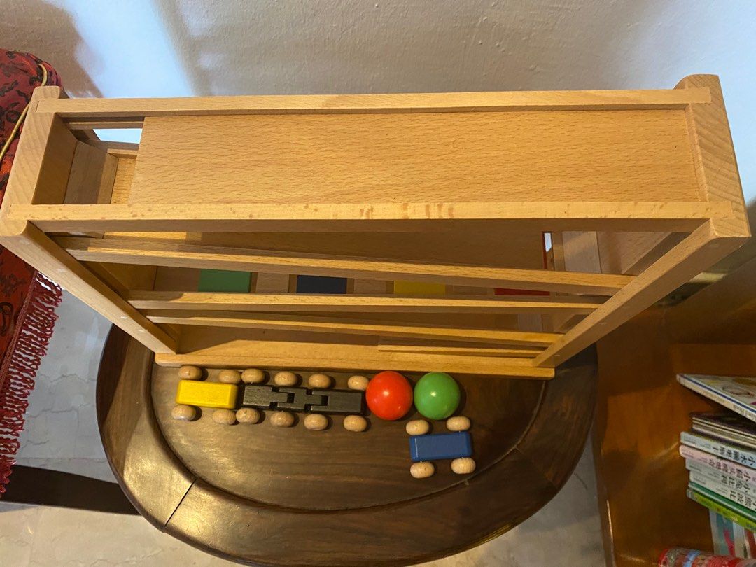 Wooden Toy Car Ramp Hand Eye Visual Tracking, Hobbies & Toys, Toys ...