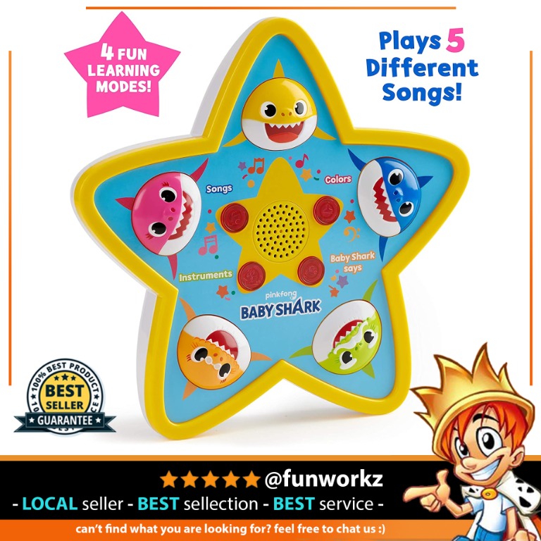 WowWee Pinkfong Baby Shark Official - Musical Playpad, Hobbies & Toys ...