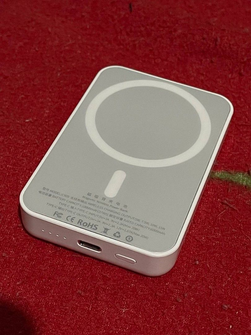 Xunod Magsafe Battery Pack 10,000 mAh, Mobile Phones & Gadgets, Mobile ...