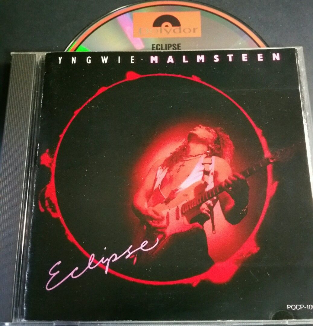 Yngwie Malmsteen (Eclipse) cd rock, Hobbies & Toys, Music & Media, CDs & DVDs on Carousell