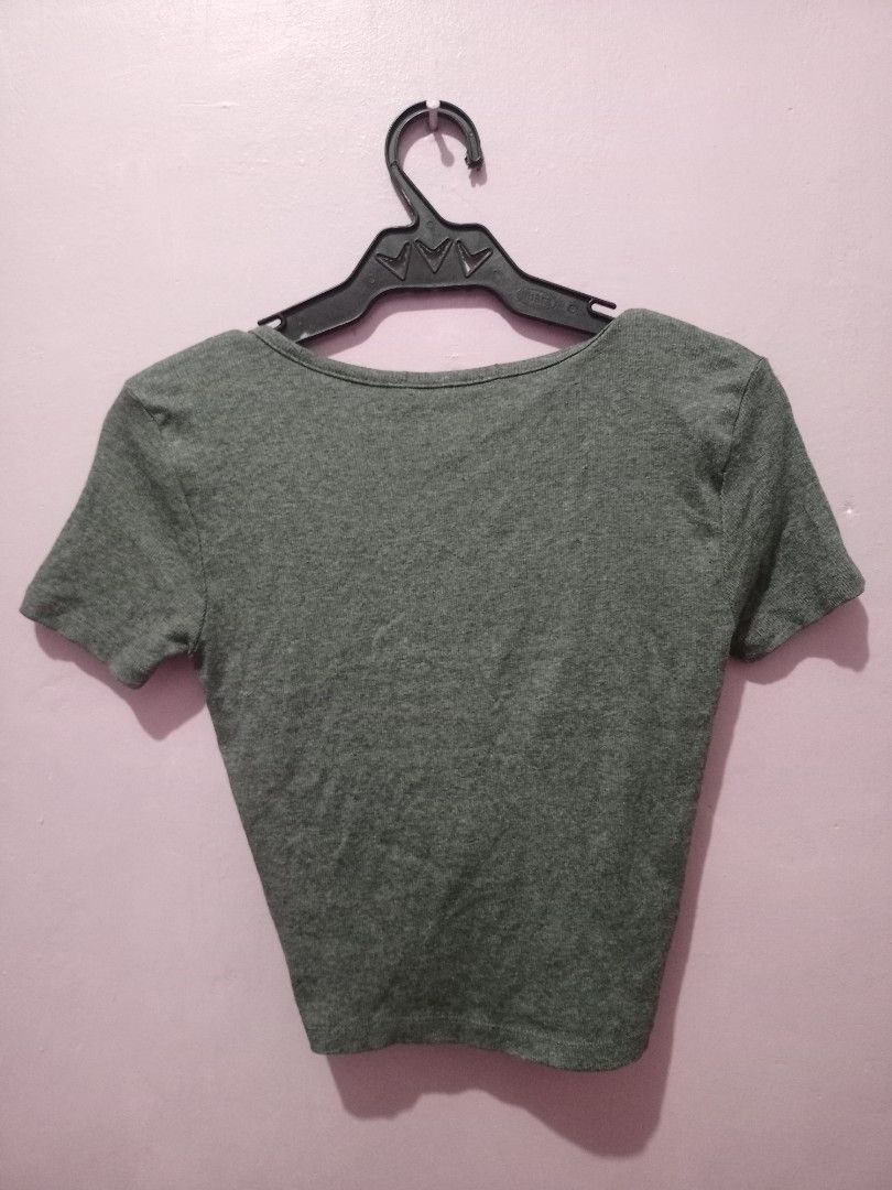 ZARA Adjustable Front String, Women's Fashion, Tops, Shirts on Carousell