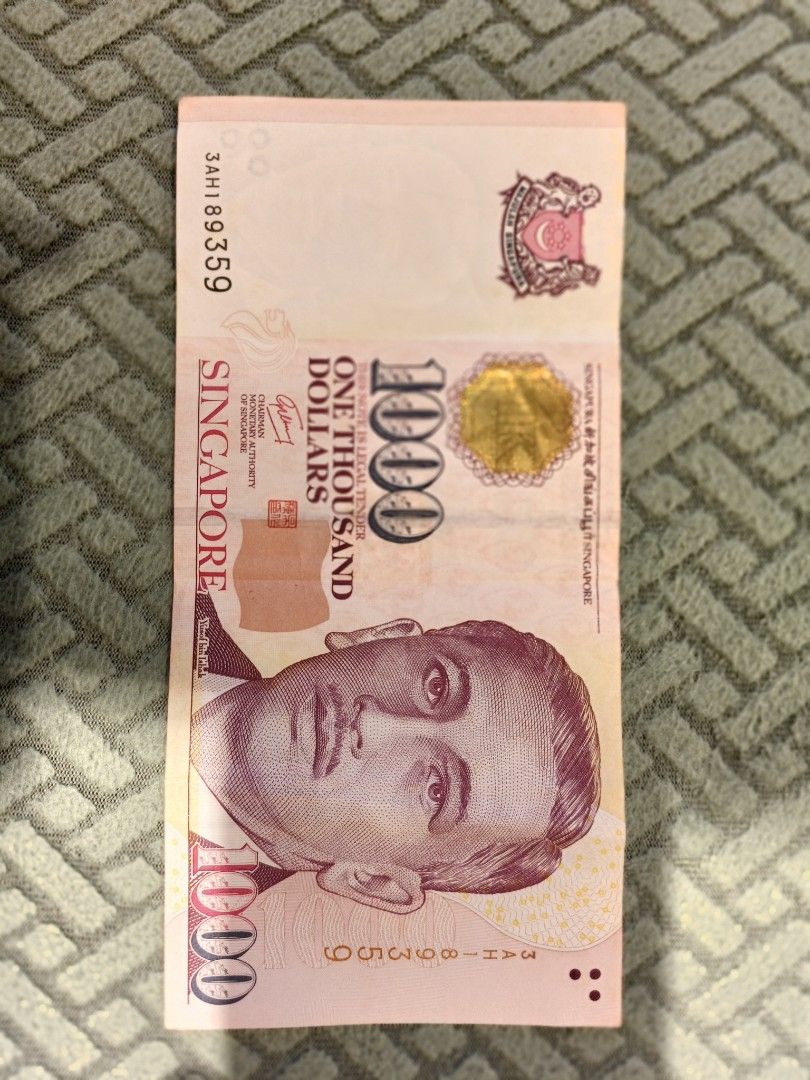 $1000 note, Hobbies & Toys, Memorabilia & Collectibles, Currency on ...