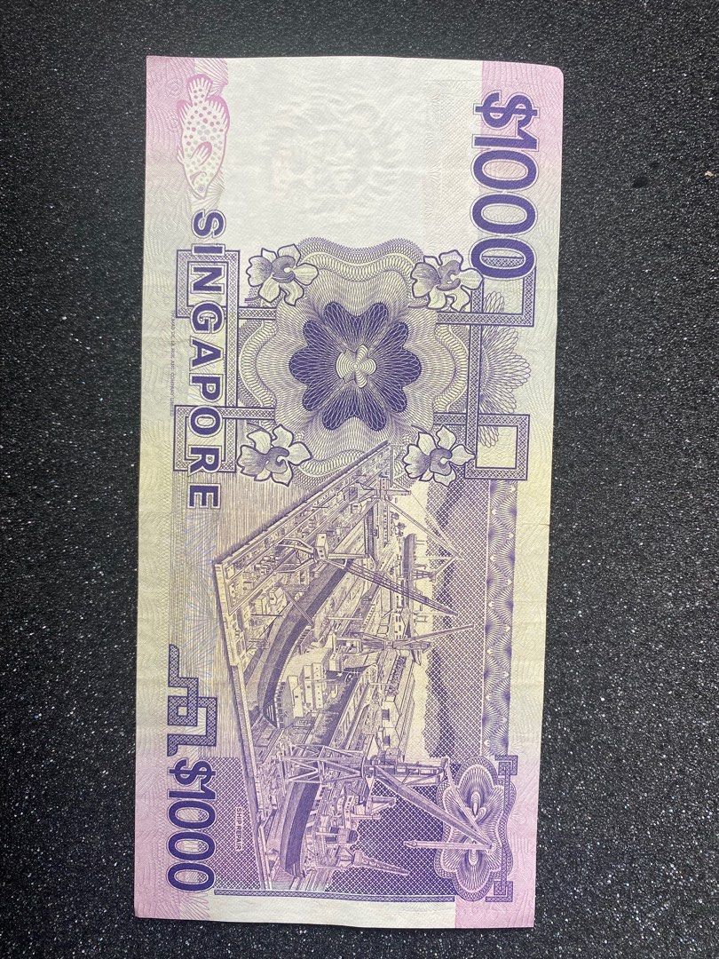 $1000 ship series note | ship series $1000 Singapore note , Hobbies ...