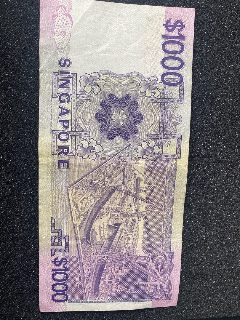 $1000 ship series note | ship series $1000 Singapore note , Hobbies ...