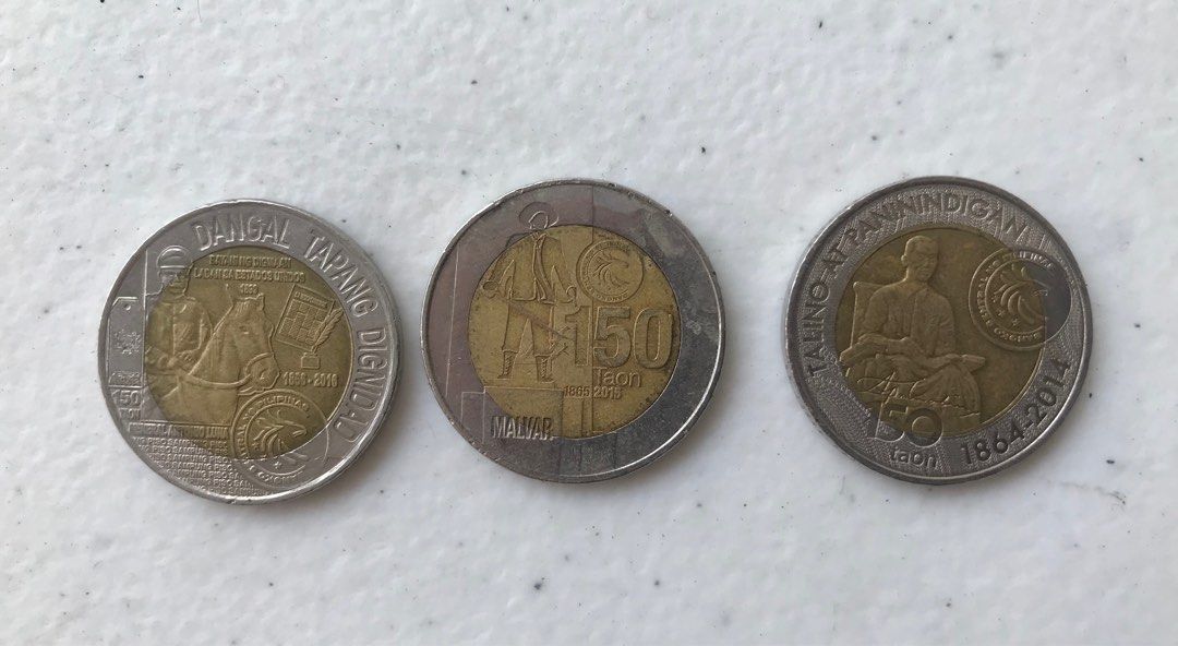 10 PESO COMMEMORATIVE COINS, Hobbies & Toys, Memorabilia & Collectibles ...