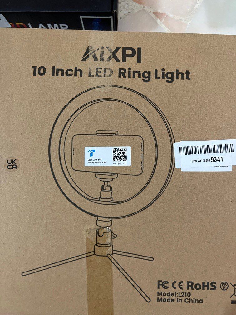 10inch LED ring light, Photography, Photography Accessories, Lighting ...