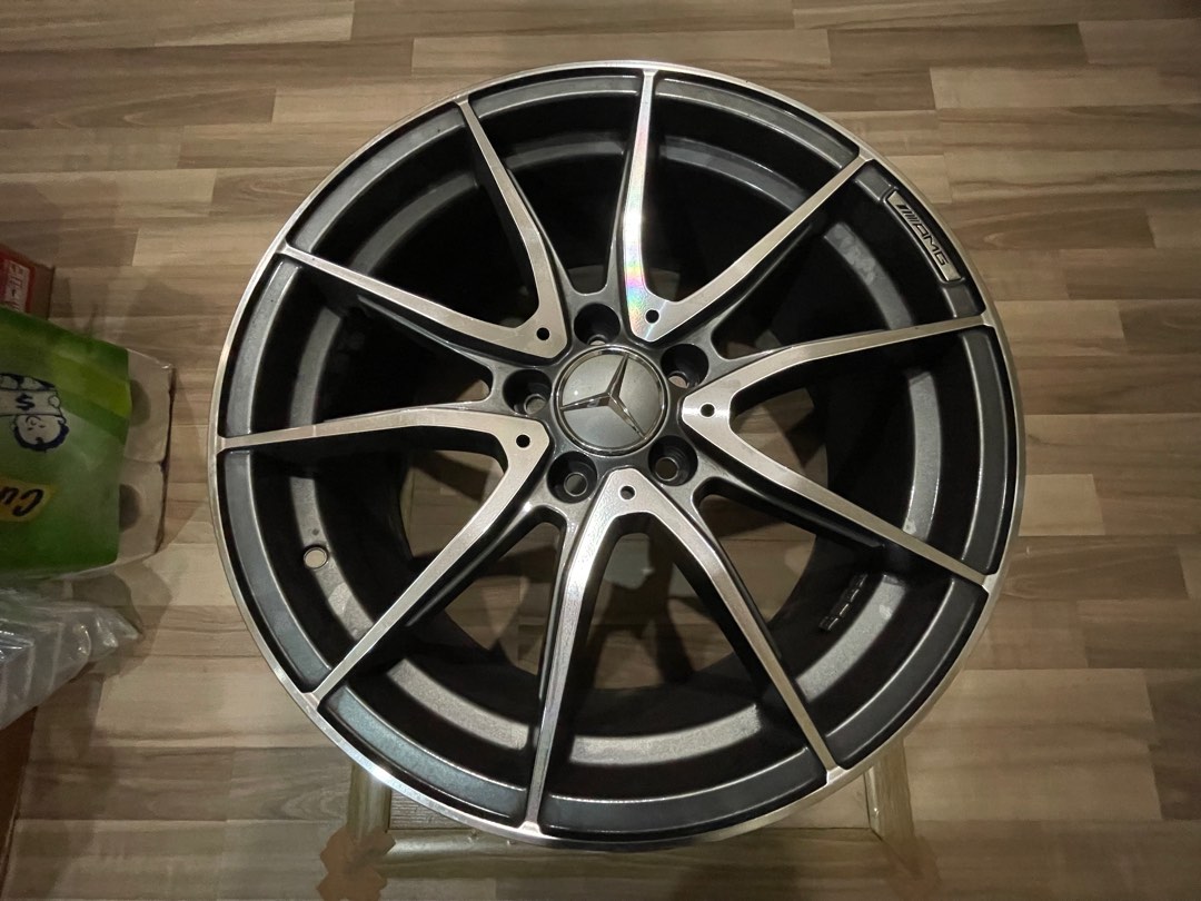 18” Mercedes Design Sports Rims, Car Accessories, Tyres & Rims on Carousell