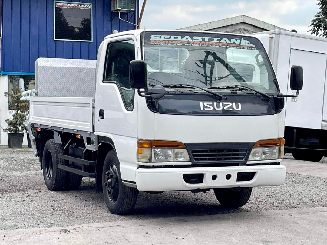 2021 Isuzu Elf Dropside 10ft. with Power Lifter 4HF1 Manual Engine, Special Vehicles, Heavy ...