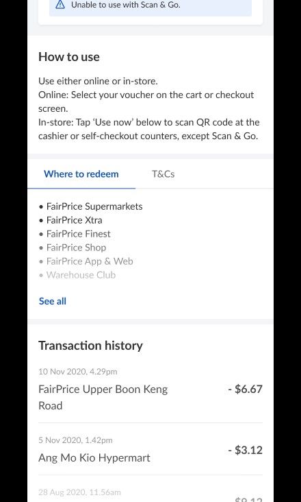 $50 FairPrice NTUC digital voucher / e-voucher that can use in-store at ...