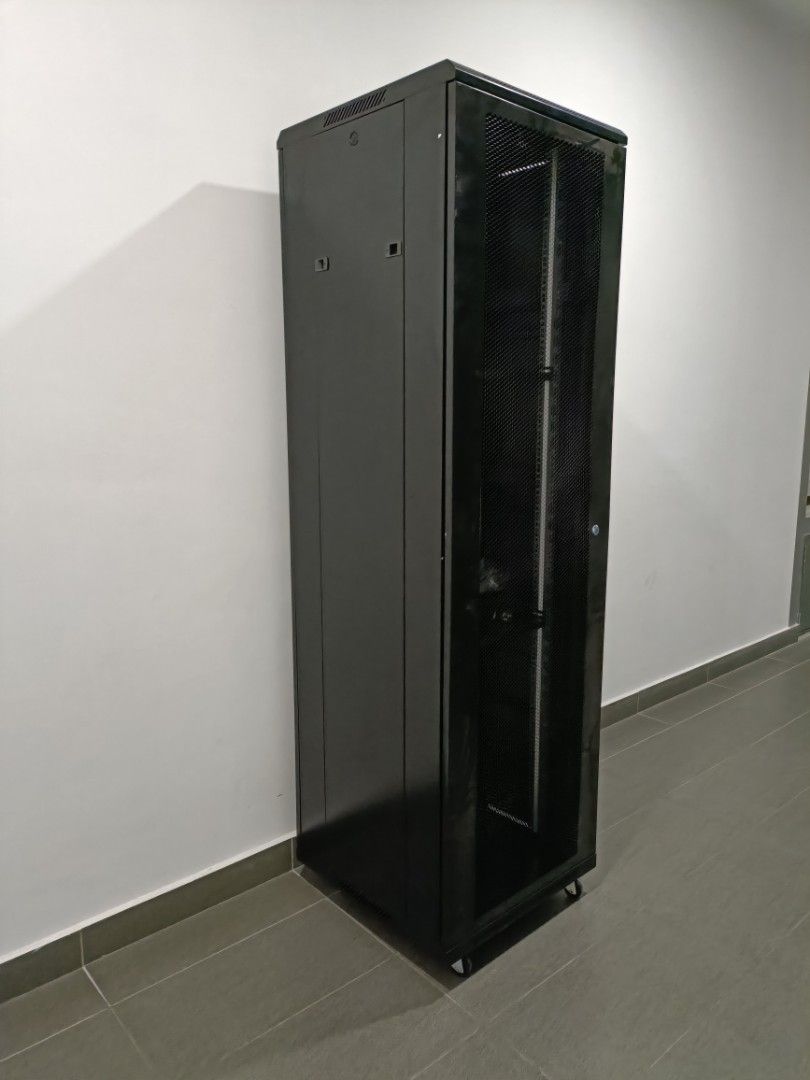 42U AV equipment rack shelf cabinet, Computers & Tech, Parts ...