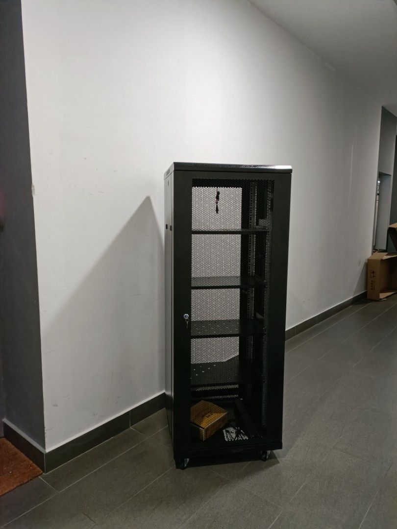 42U AV equipment rack shelf cabinet, Computers & Tech, Parts ...