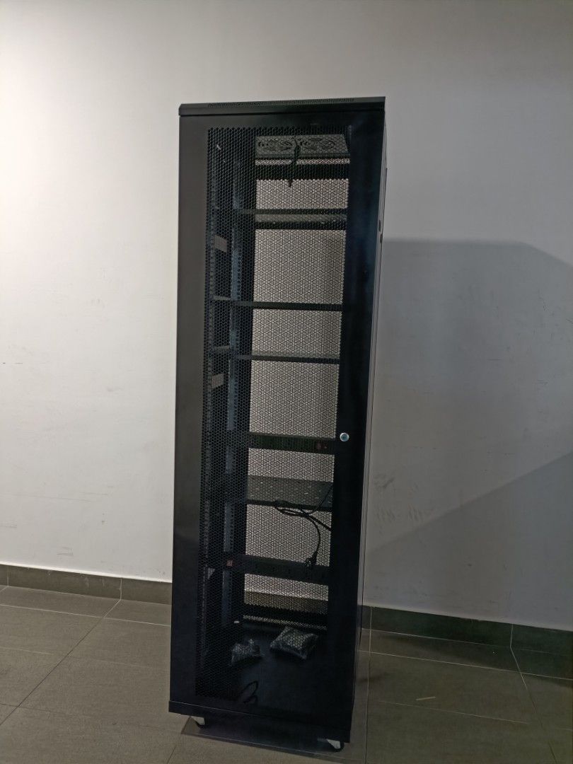 42U AV equipment rack shelf cabinet, Computers & Tech, Parts ...