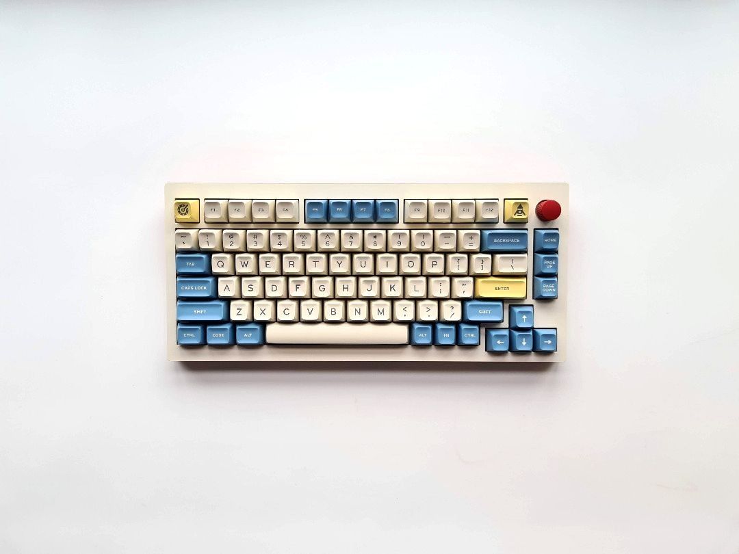 75% Custom Mechanical Keyboard (GodSpeed)- Fully Modded, Computers ...