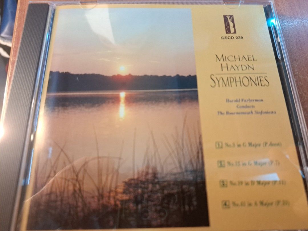 金絃天碟 CD Harold Faberman GSCD039 最早期 美國 USA 頭版 古典 classic 原裝舊版, 興趣及遊戲 ...