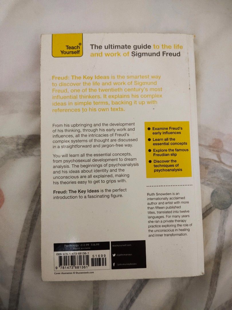 | Psychology | Freud The Key Ideas, Hobbies & Toys, Books & Magazines ...