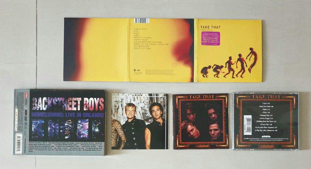 A1 - In The Picture, Backstreet Boys - Millennium,Greatest Hits ...