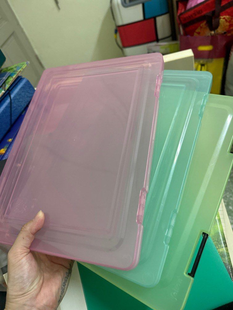A4 plastic file clip on x 3pcs, Hobbies & Toys, Stationery & Craft ...