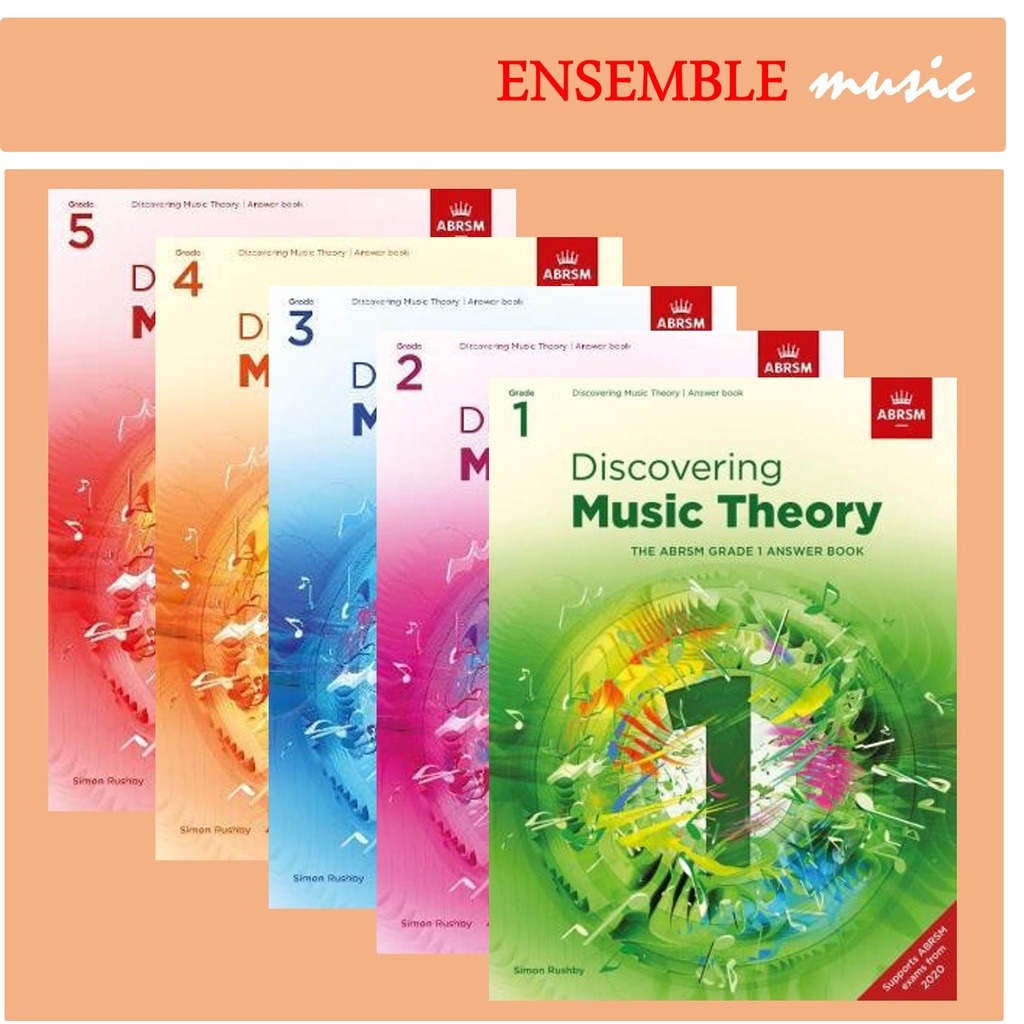 ABRSM Discovering Music Theory, Music Theory Practice Papers & all other Music Theory Books ...