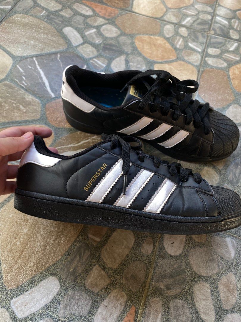 Adidas Superstar Black on Carousell