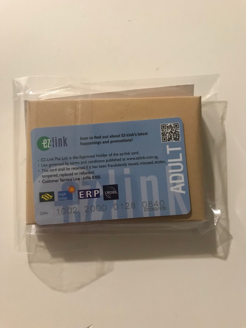 Adult EZ link card, Everything Else on Carousell