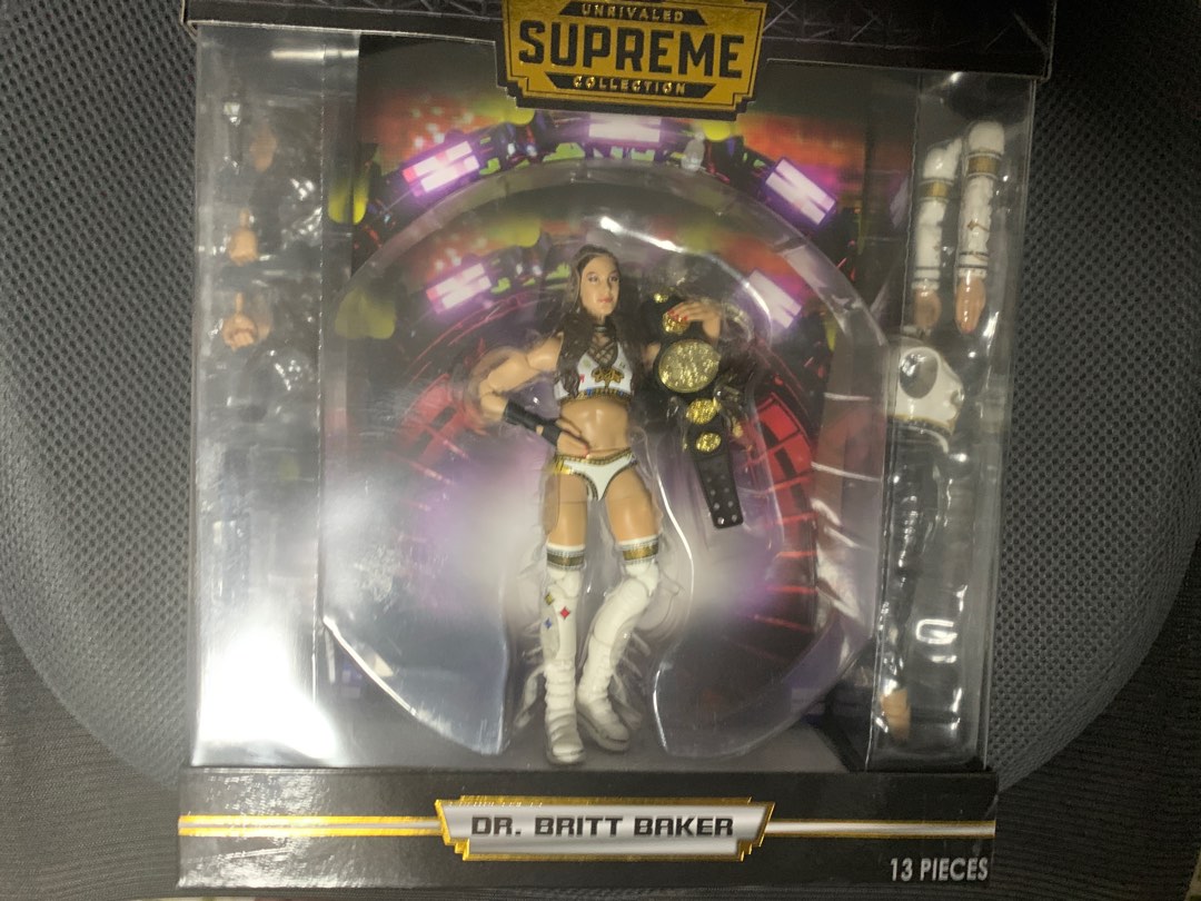 AEW Unrivaled Supreme Collection Dr. Britt Baker WWE Elite, Hobbies ... AEW Unrivaled Supreme Collection Dr. Britt Baker WWE Elite, Hobbies ...