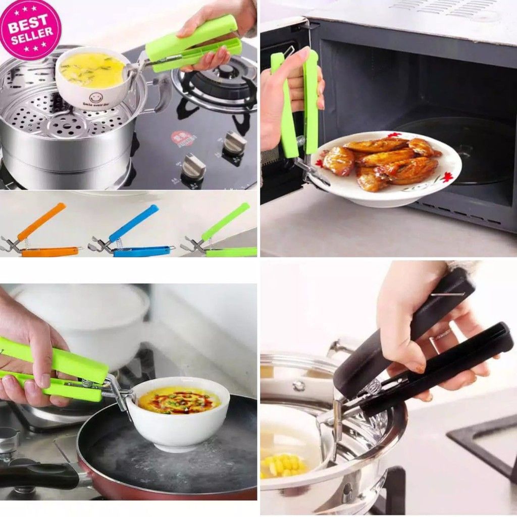 Alat Pencapit Capitan Jepitan Angkat Piring Mangkok Anti Panas ...