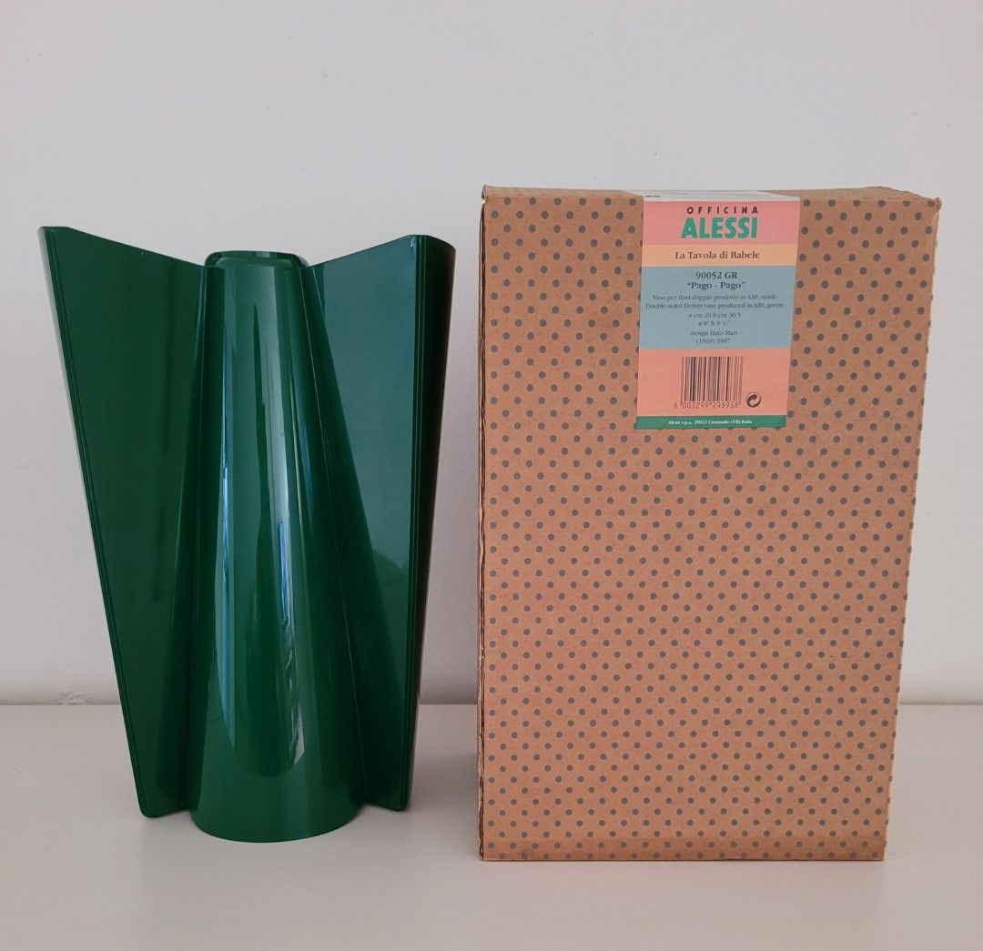 Alessi Vase by Enzo Mari, Hobbies & Toys, Memorabilia & Collectibles ...