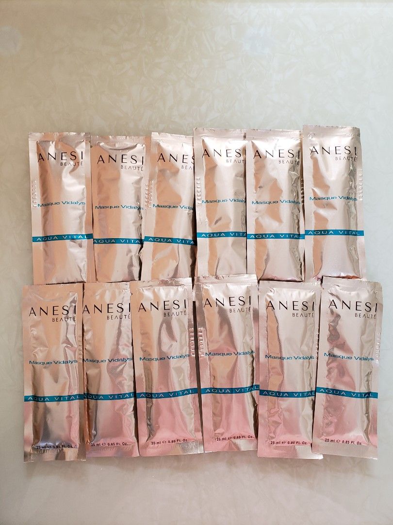 Anesi aqua vital mask, 美容＆化妝品, 健康及美容 - 皮膚護理, 面部 - 面部護理 - Carousell