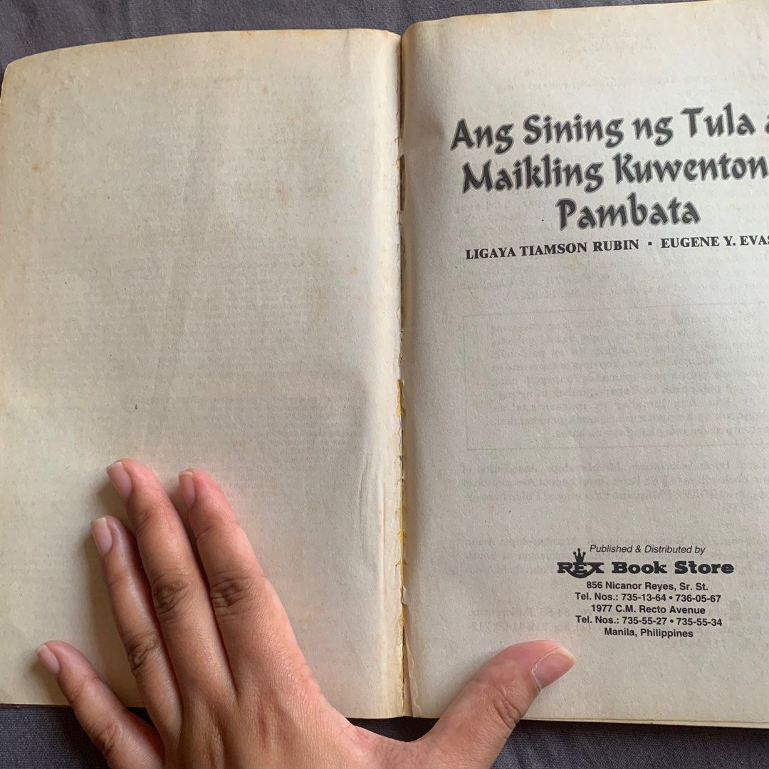 Ang Sining ng Tula at Maikling Kuwentong Pambata, Hobbies & Toys, Books ...