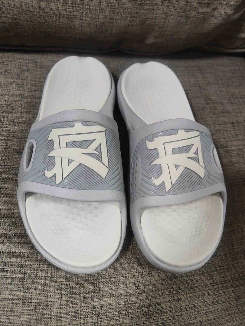 Anta Slides, Men's Fashion, Footwear, Flipflops and Slides on Carousell