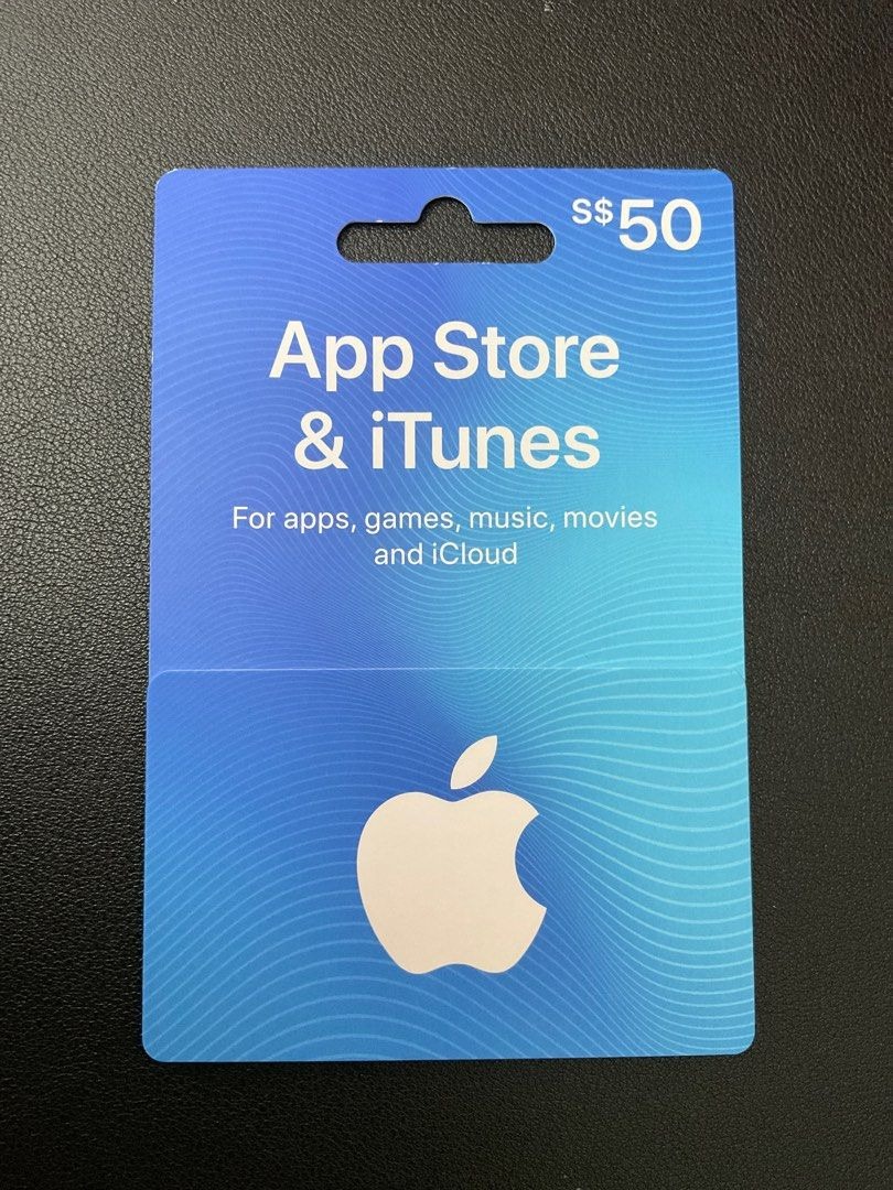 App Store & Itunes Giftcard, Tickets & Vouchers, Store Credits on Carousell