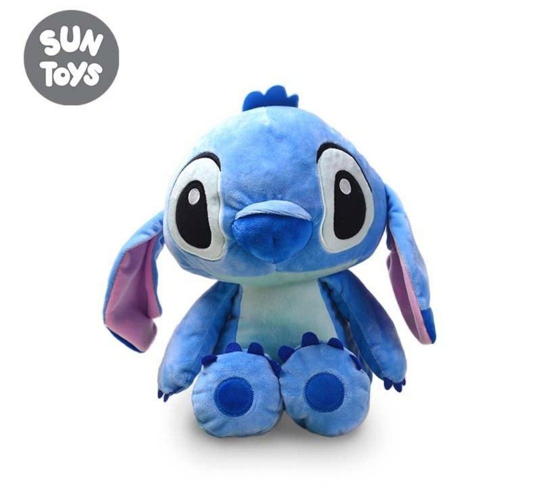 Authentic Disney Sitting Lilo Stitch soft toy plush plushie, Hobbies ...