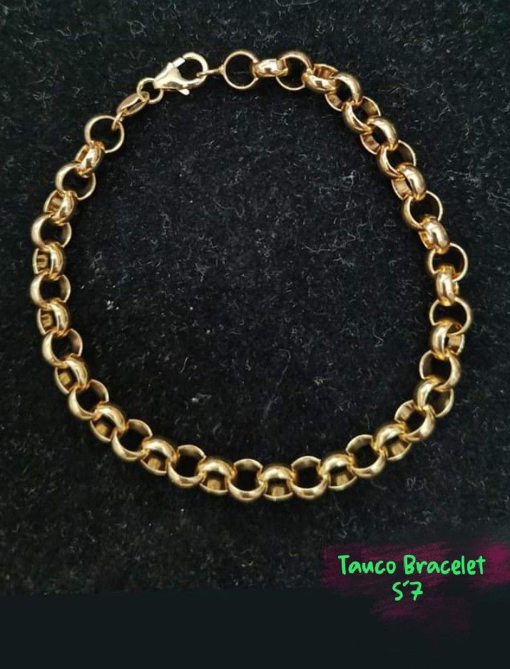 Authentic Saudi Gold 18k Tauco Bracelet S'7, Women's Fashion, Jewelry ...