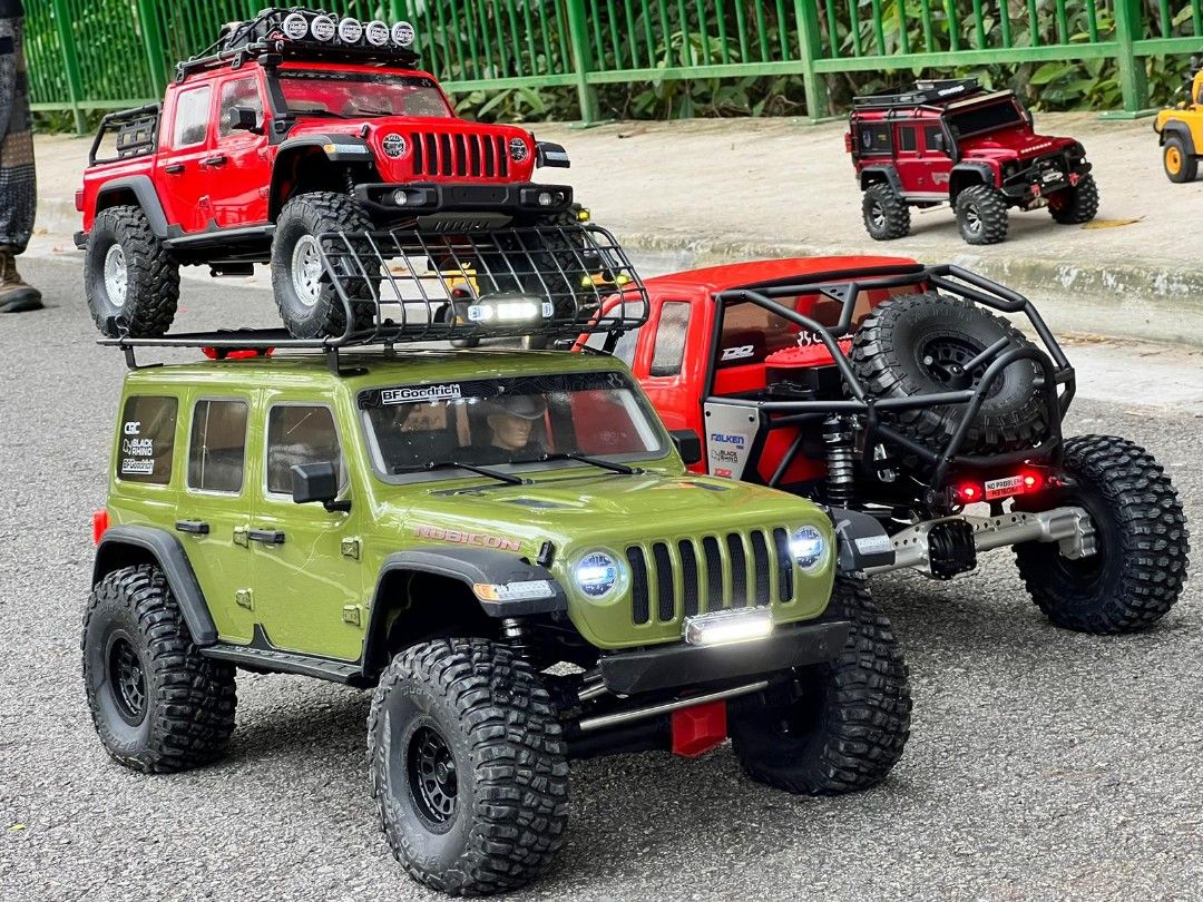 AXIAL SCX6 JEEP JLU RUBICON, Hobbies & Toys, Toys & Games on Carousell