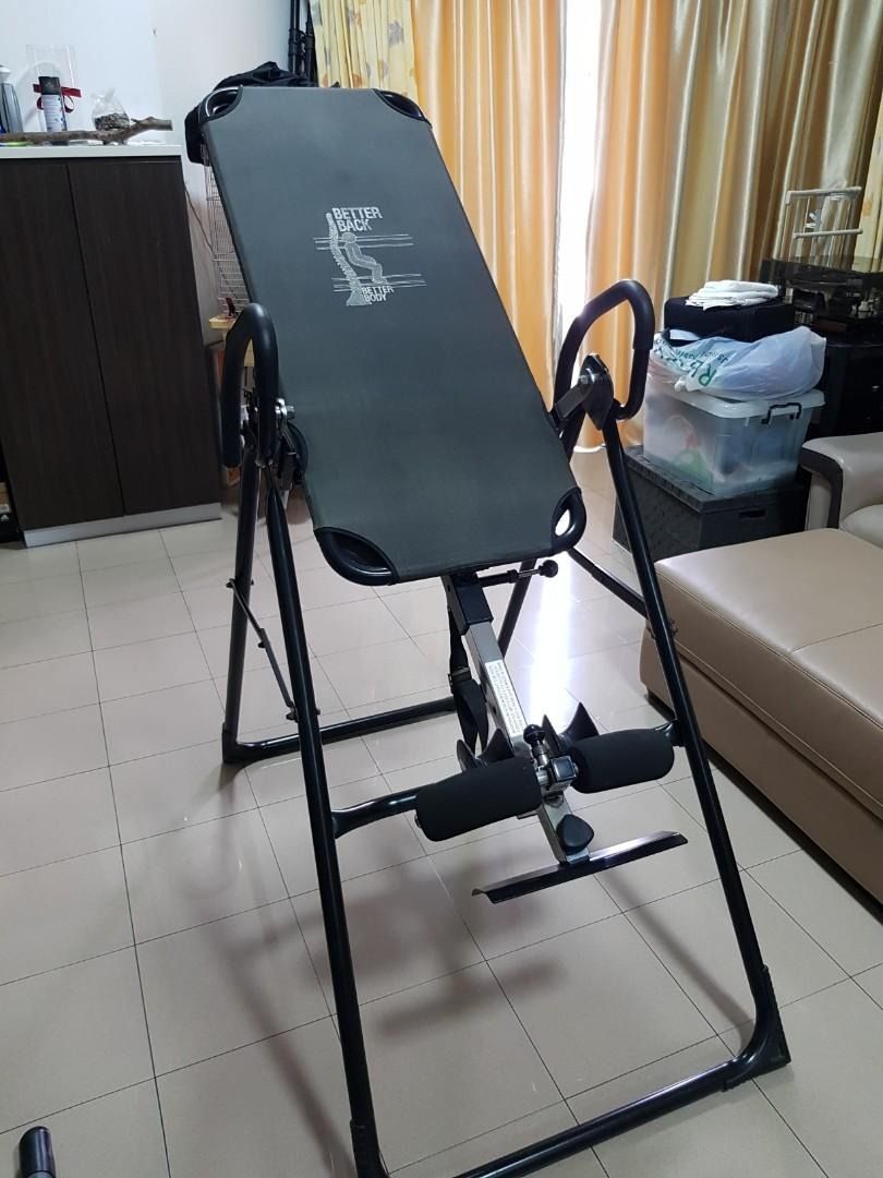 Back Pain Inverter / Back Therapy / Spine Traction, Health & Nutrition ...