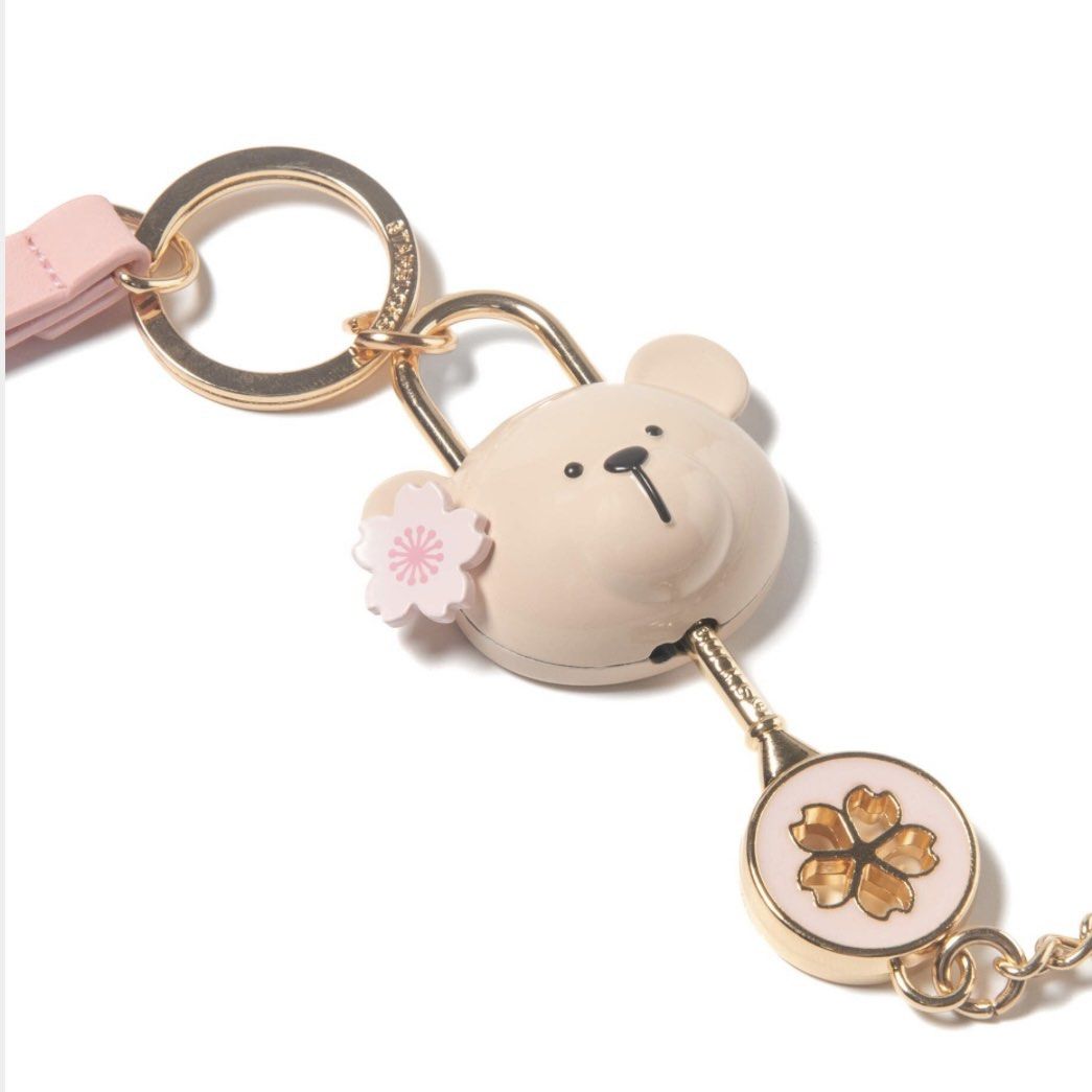 Sakura Starbucks Bearista Key Chain Set, Hobbies & Toys, Memorabilia & Collectibles, Fan ...