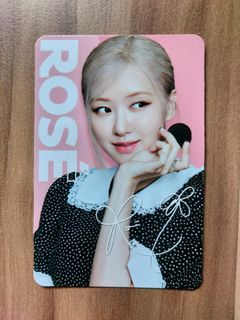 BLACKPINK oreo photocard *ROSE*, Hobbies & Toys, Memorabilia ...