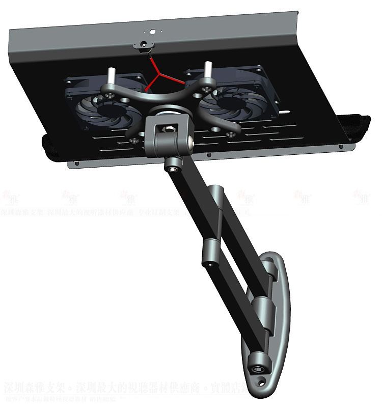 BN keyboard laptop wall mount full motion, Computers & Tech, Parts ...
