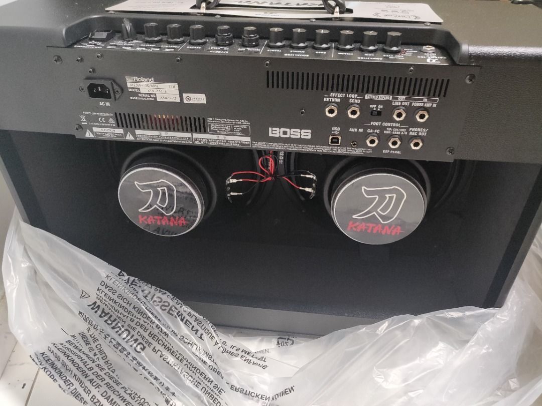 BOSS Katana Mk II 100 Watt 2x12 Guitar Amp (BOSS Katana Mk 2, Mk2, MkII ...