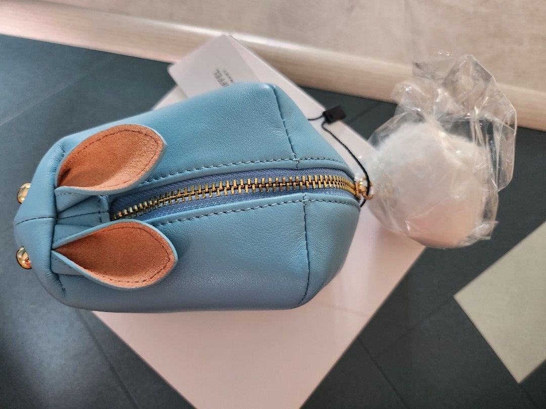 Braun Buffel rabbit coin pouch, Women's Fashion, Bags & Wallets, Purses ...