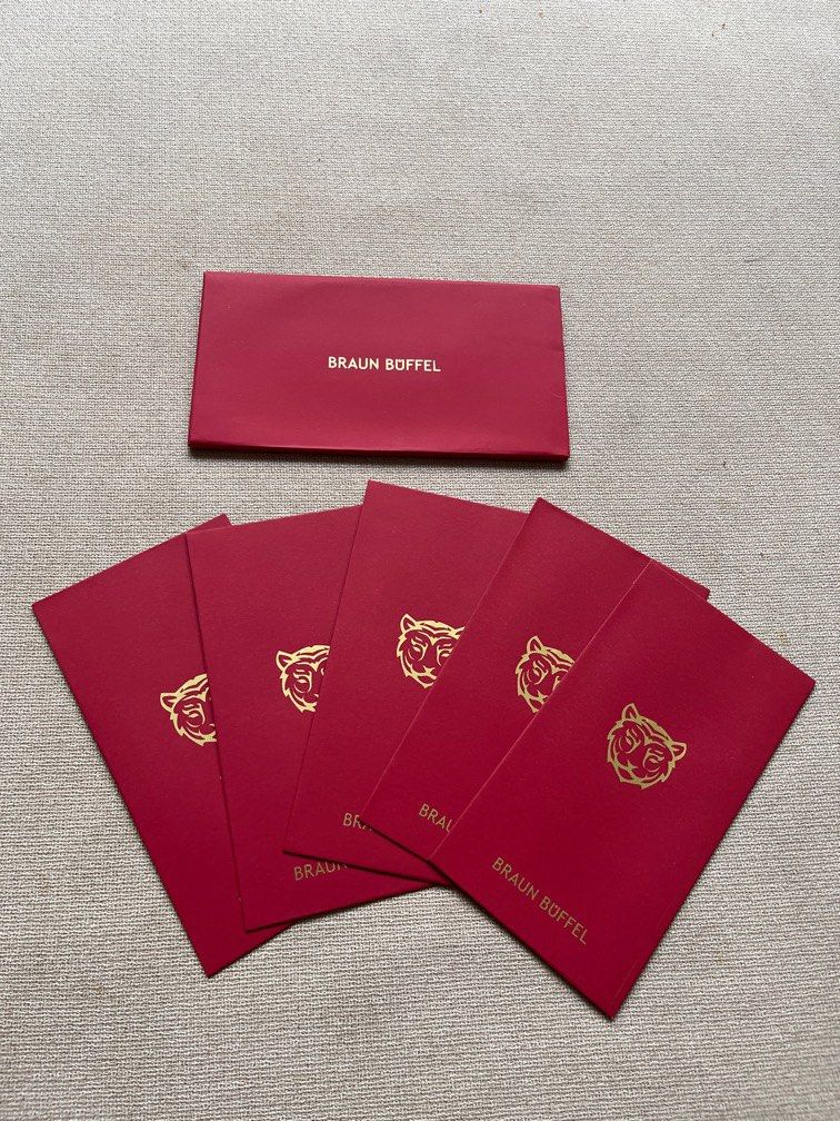 Braun Buffel Red Packet (5 pieces), Hobbies & Toys, Stationery & Craft ...