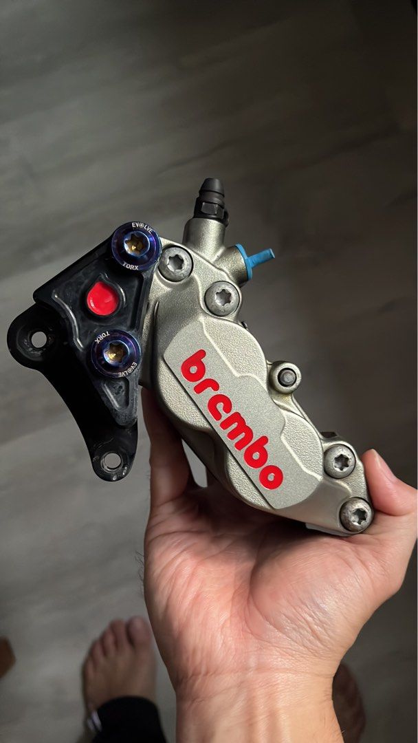 Brembo P4 Caliper with Maru Adapter - Vespa Sprint 2018, Motorcycles ...
