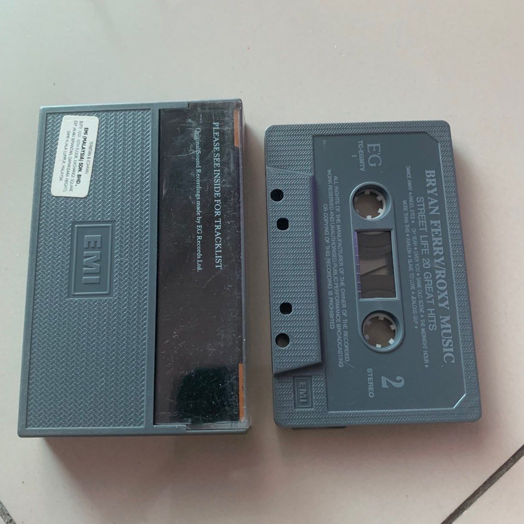 Bryan ferry - street life tape, Hobbies & Toys, Music & Media, CDs ...