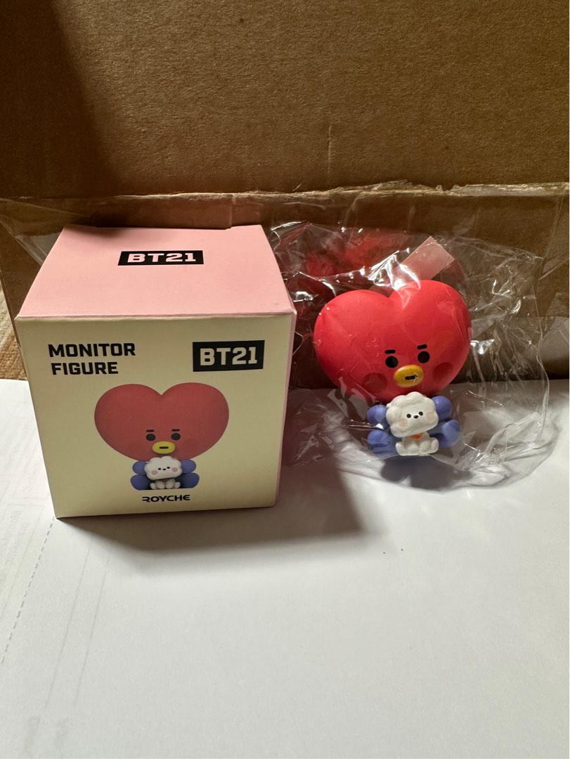 BT21 Monitor Figure Tata RJ, Hobbies & Toys, Memorabilia & Collectibles ...