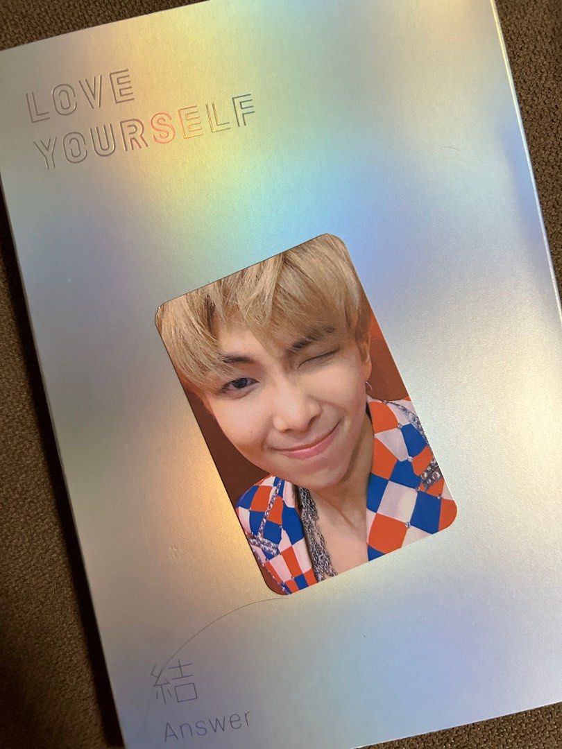 BTS Namjoon RM Love Yourself Answer, Hobbies & Toys, Memorabilia ...