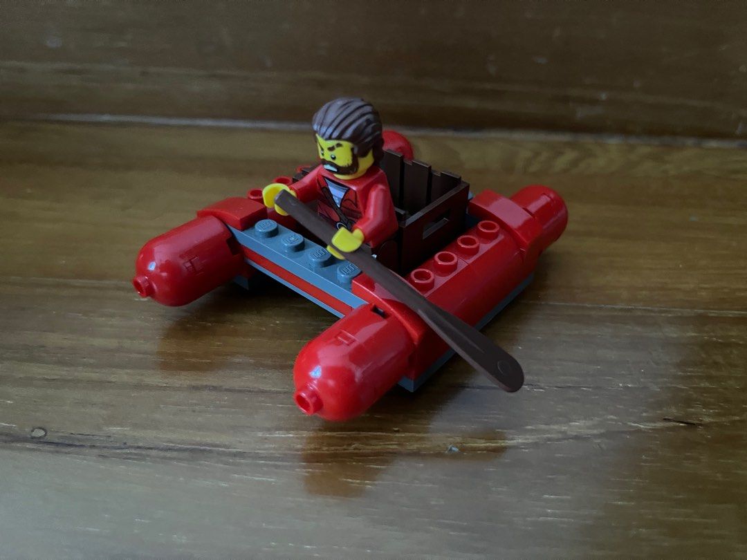 Built lego police boat and robber set, Hobbies & Toys, Toys & Games on ...