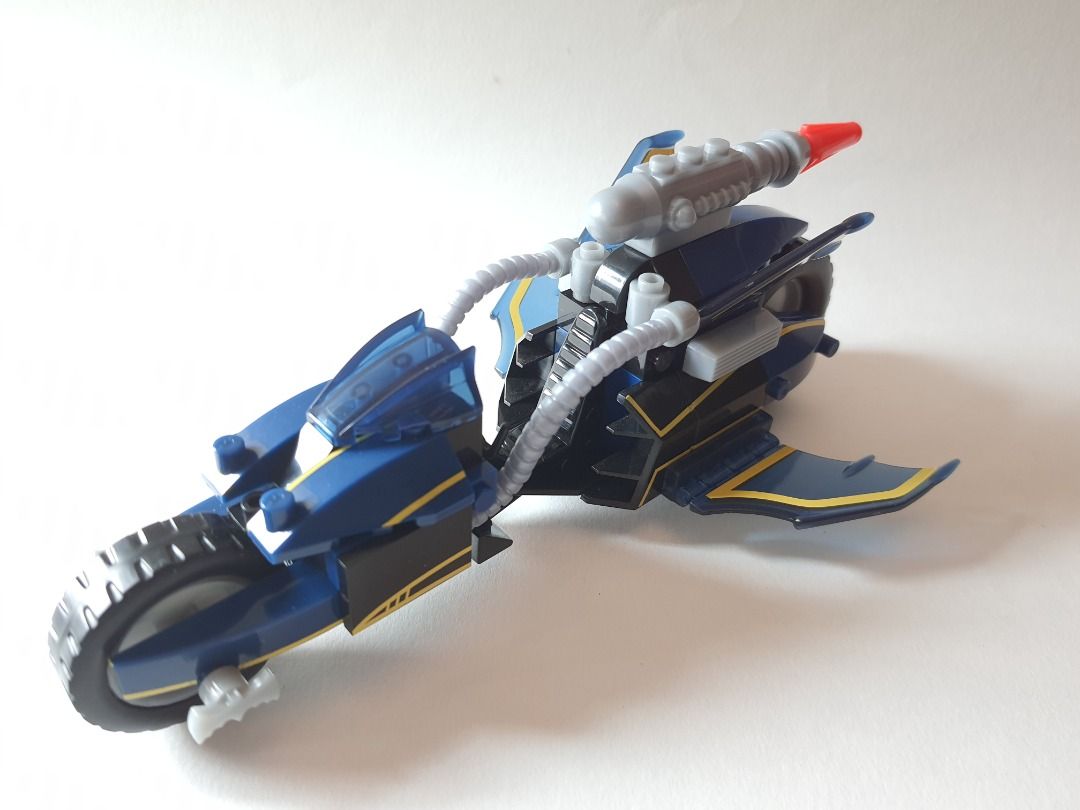 C3 Construction BATMAN Batcycle+ Strert Justice Batman + Man-Bat, 興趣及遊戲 ...