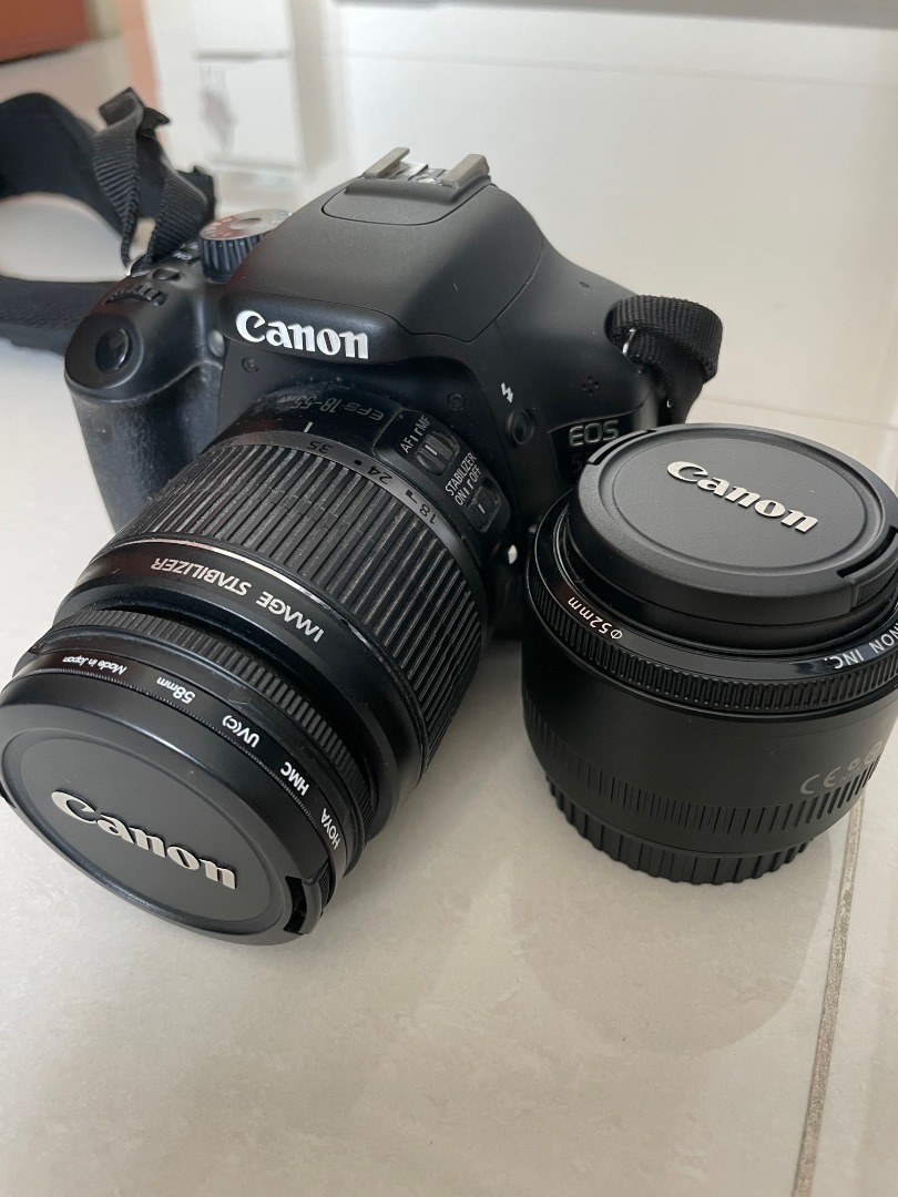 Canon EOS550D DSLR Camera, Photography, Cameras on Carousell