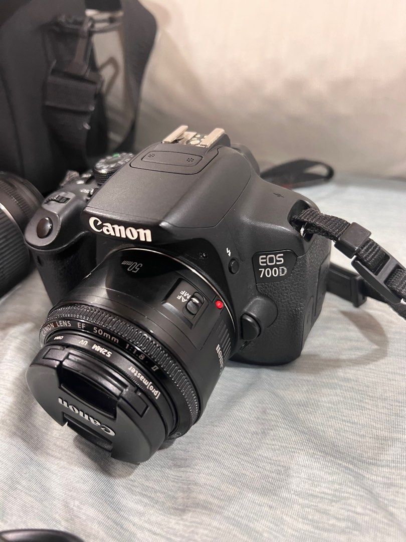 Canon EOS 700D full camera kit, Photography, Cameras on Carousell
