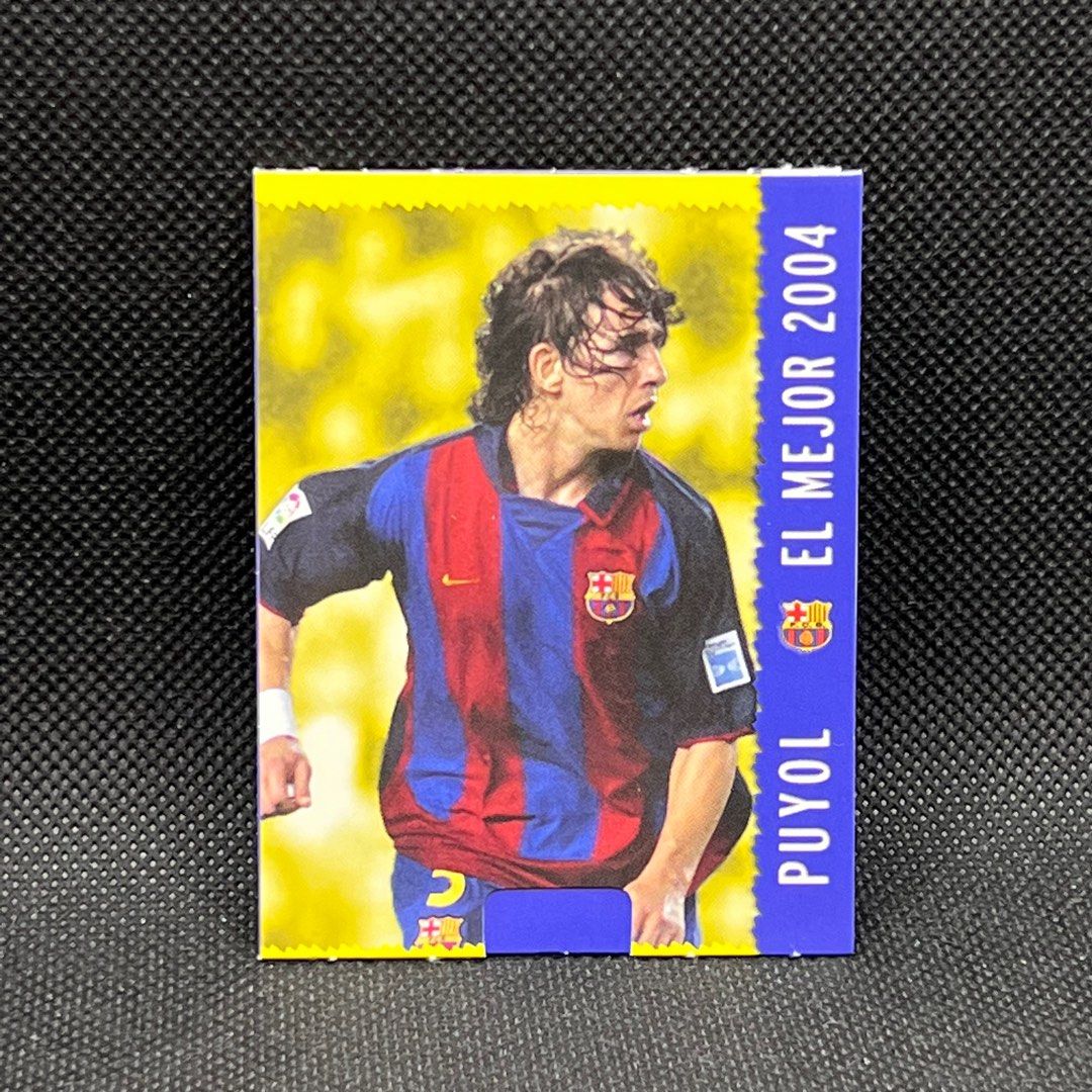 Carlos Puyol 2004 2005 Mundicromo S.L. Las Fichas de La Liga #10 FC ...